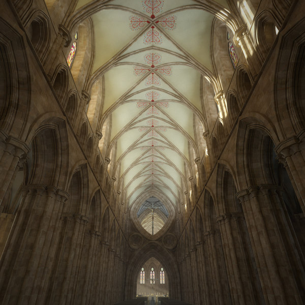 mini cathedral kylemore 3d model