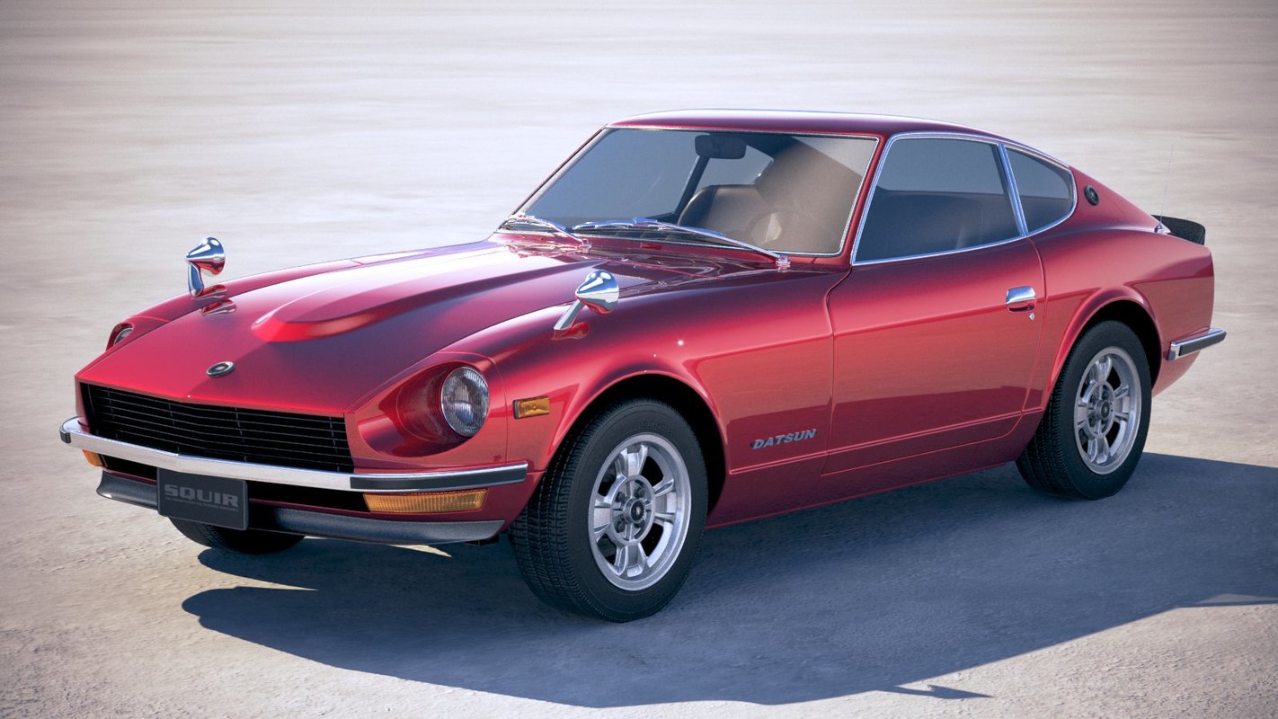 Datsun 240z 1969 3D model - TurboSquid 1313364