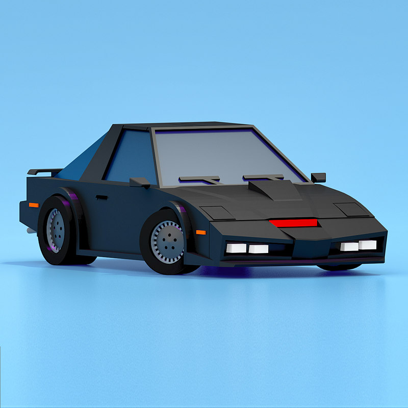 Knight rider model - TurboSquid 1313684