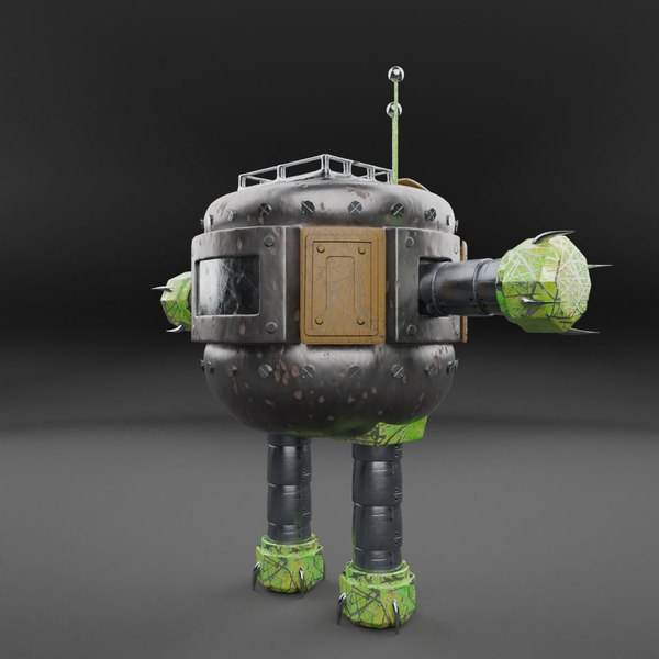 Free rig metallic blender 3D model - TurboSquid 1313739