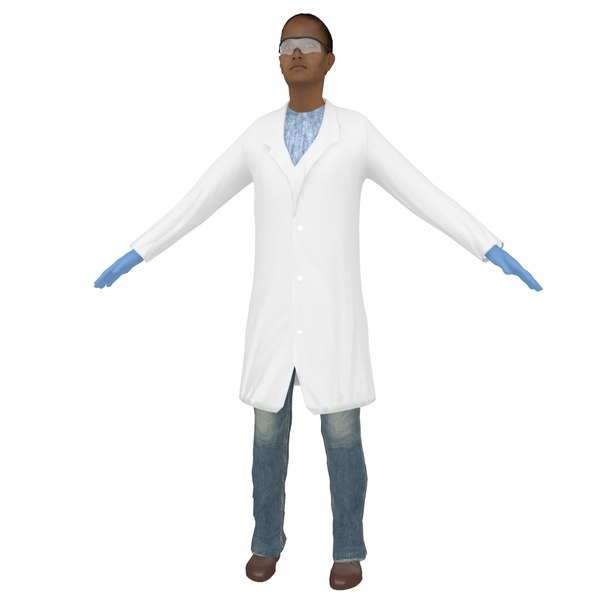 3D female scientist model - TurboSquid 1313825