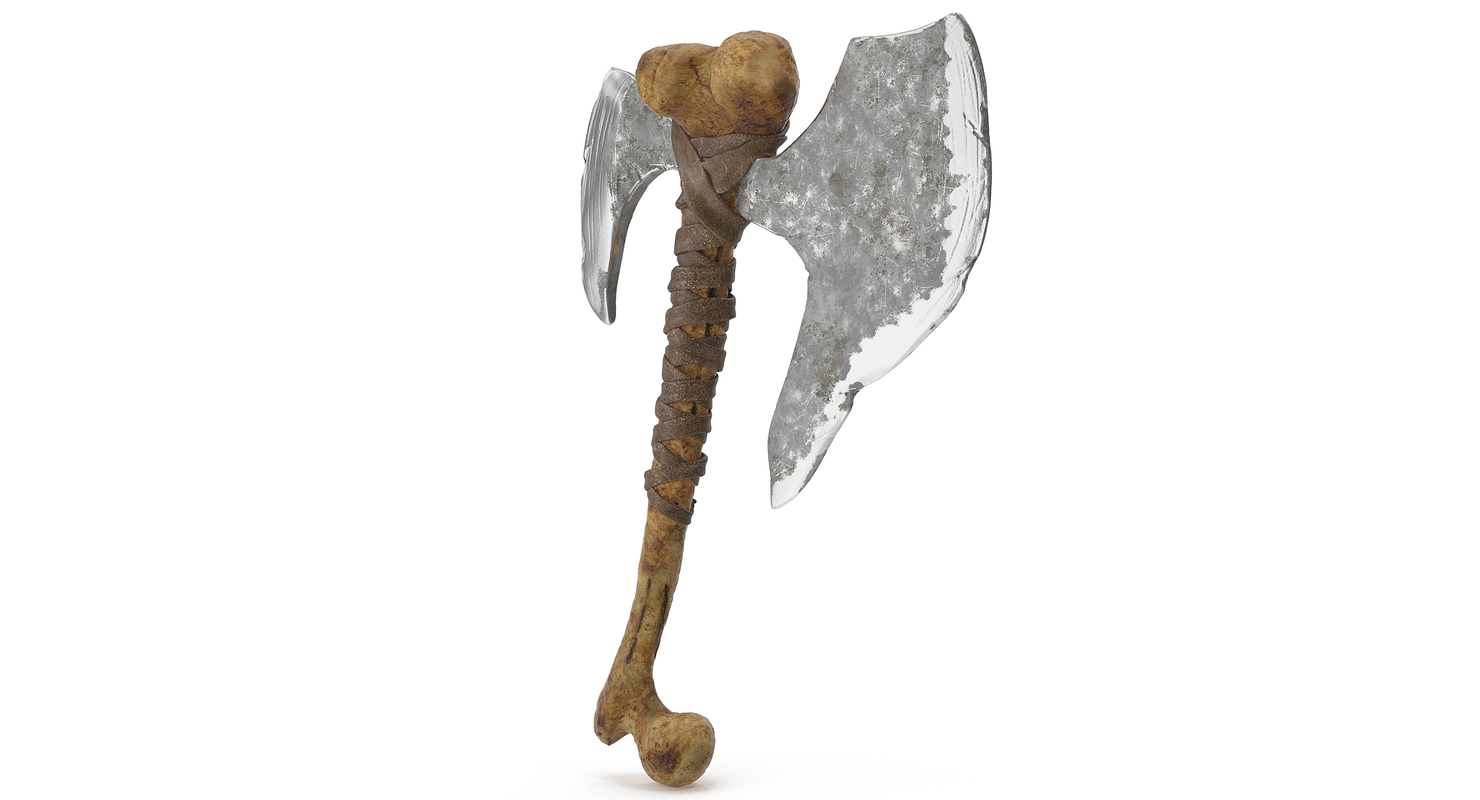Free 3D bone axe - TurboSquid 1313898