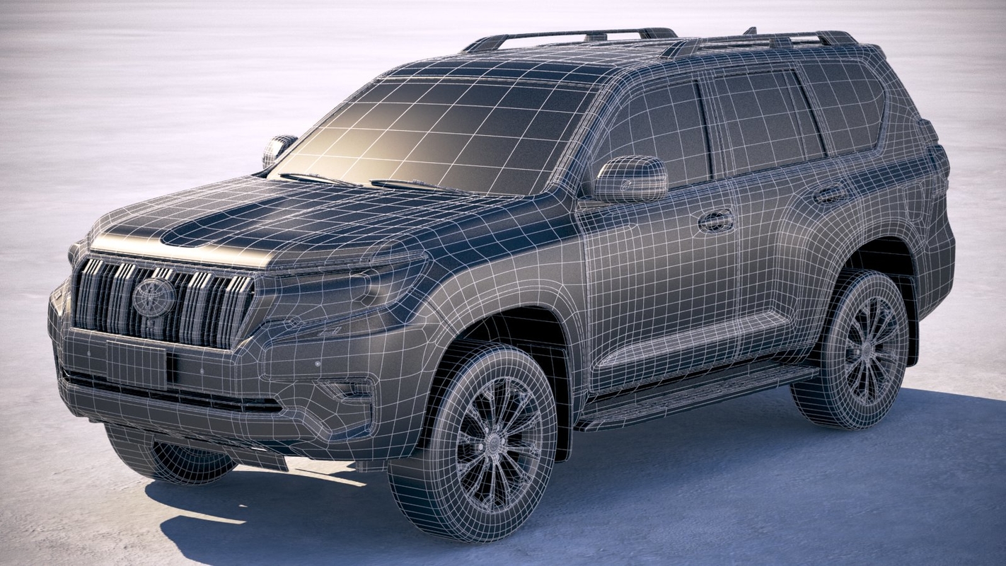 Toyota land cruiser 3D model - TurboSquid 1314044