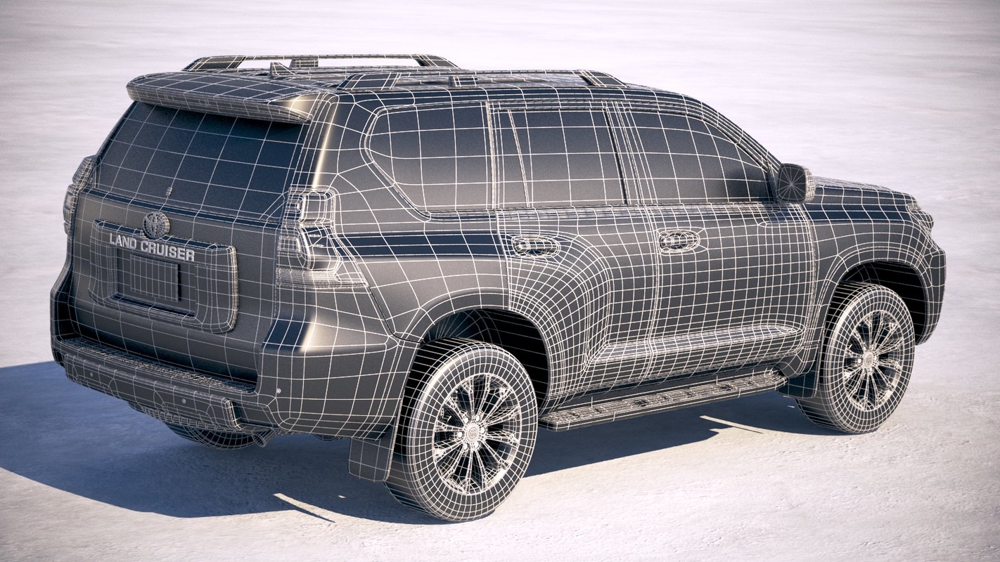 Toyota land cruiser 3D model - TurboSquid 1314044