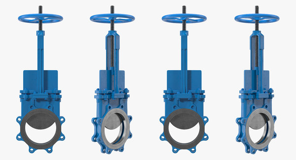 3D gate valves model - TurboSquid 1314391