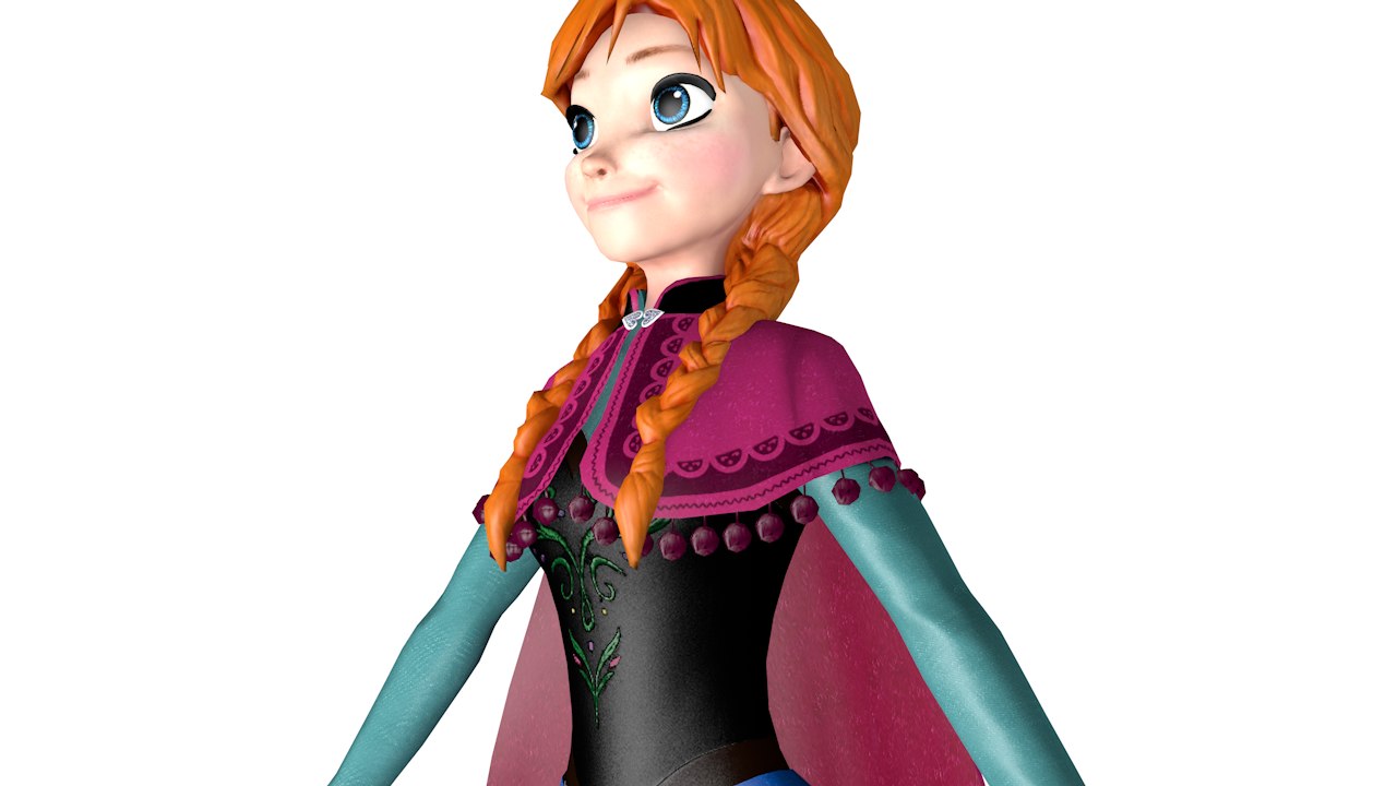 modèle 3D de Anna Frozen - TurboSquid 1314474