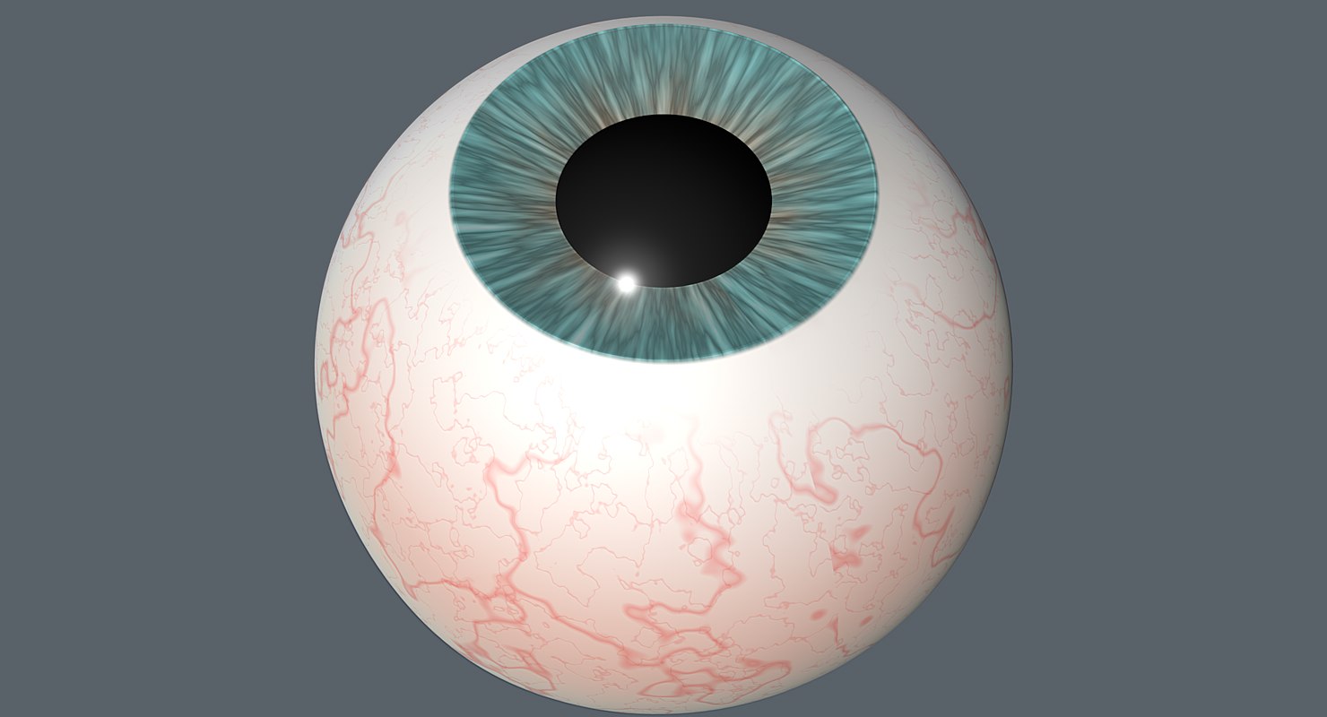 Eye realistic modeled eyeball 3D - TurboSquid 1314755