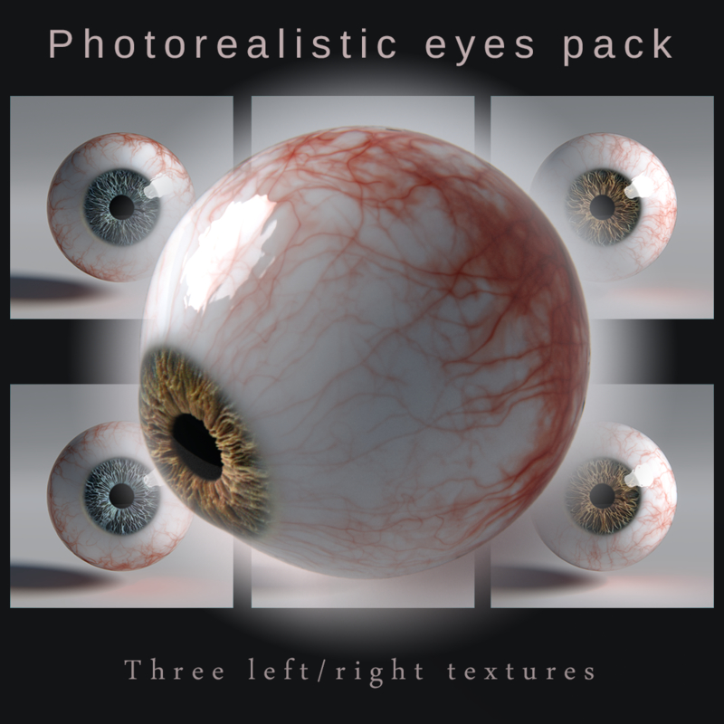 3D photorealistic human eyes model - TurboSquid 1314774