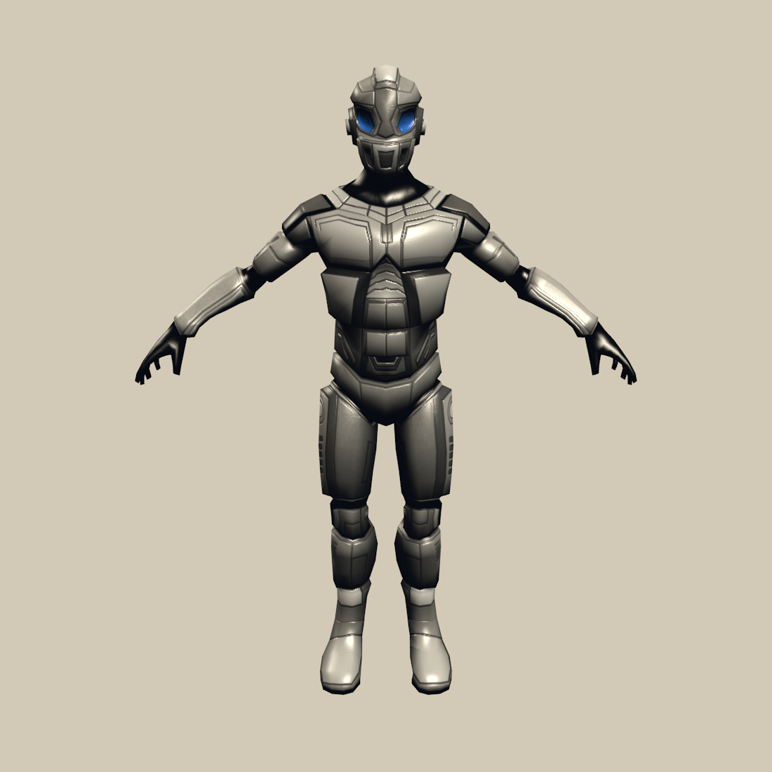 Soldier cyborg suit 3D - TurboSquid 1315105
