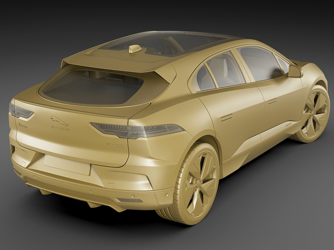 3D i-pace pace 2019 model - TurboSquid 1315241