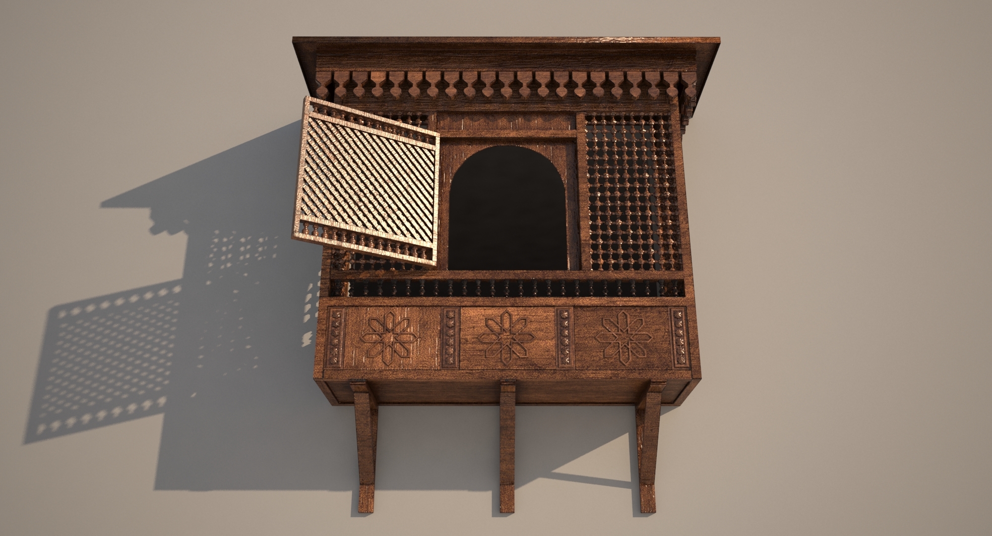 Arabian window 3D - TurboSquid 1315309