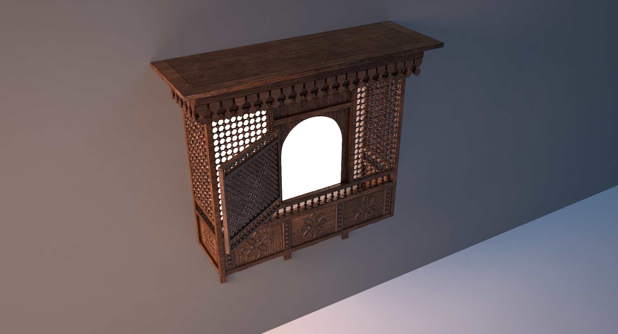 Arabian window 3D - TurboSquid 1315309