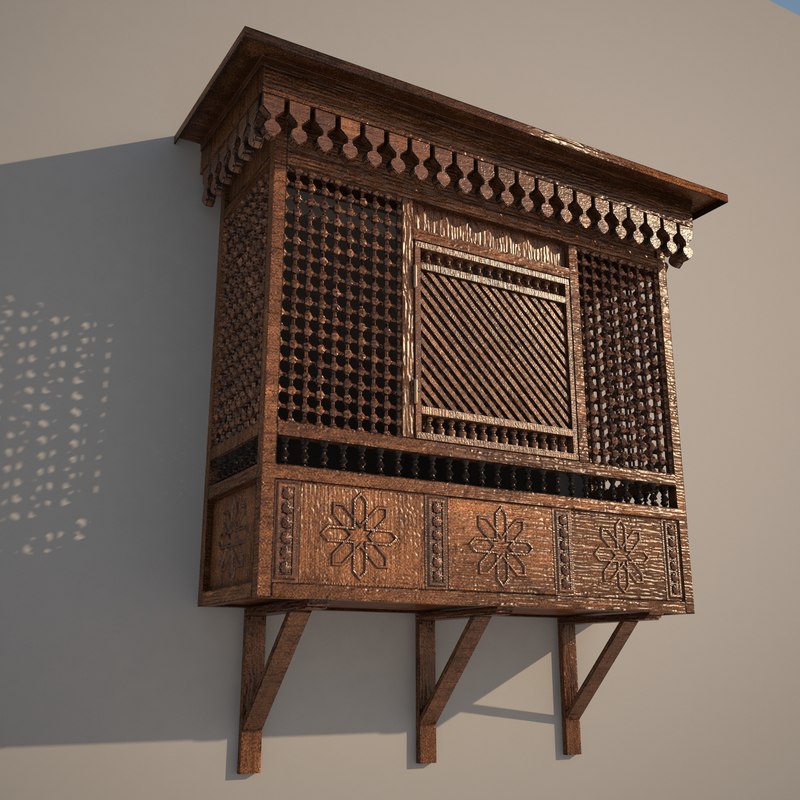 Arabian window 3D - TurboSquid 1315309