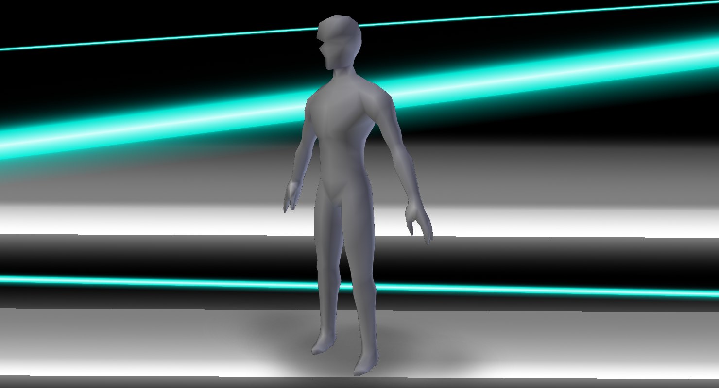 Base mesh humanoid male character 3D model - TurboSquid 1315499