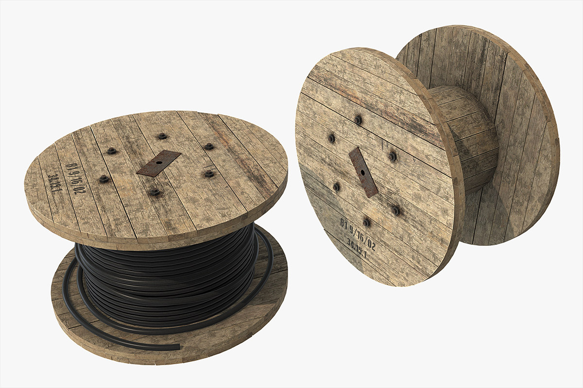 3D model cable coil - TurboSquid 1315595