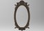 3D frame carving oval model - TurboSquid 1315609