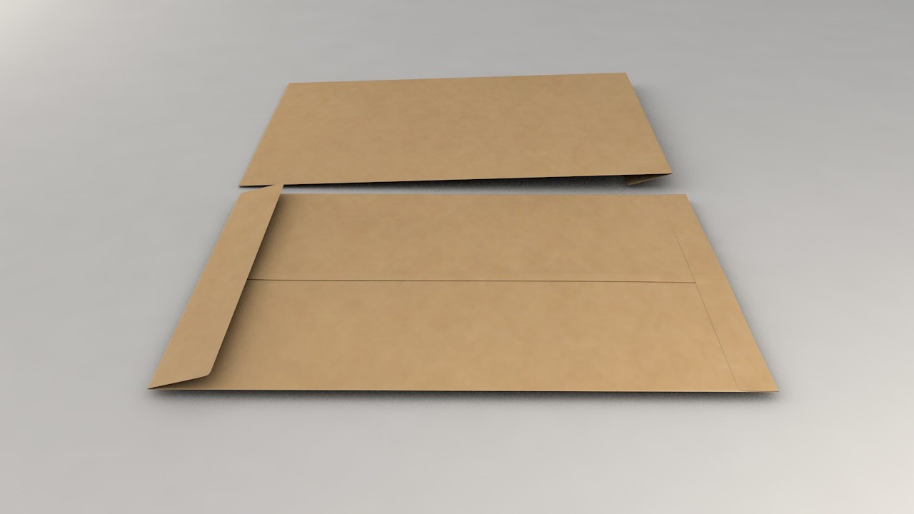 3D Envelope Size C4 TurboSquid 1315988