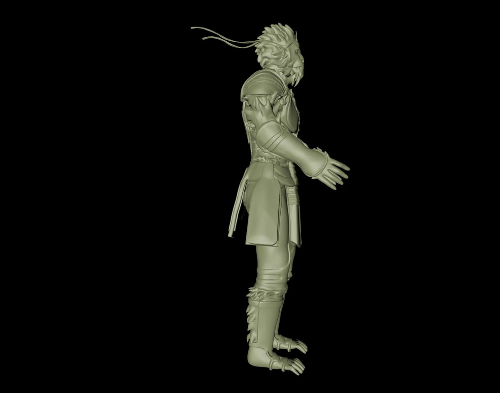 Sun wukong monkey king 3D model - TurboSquid 1316030