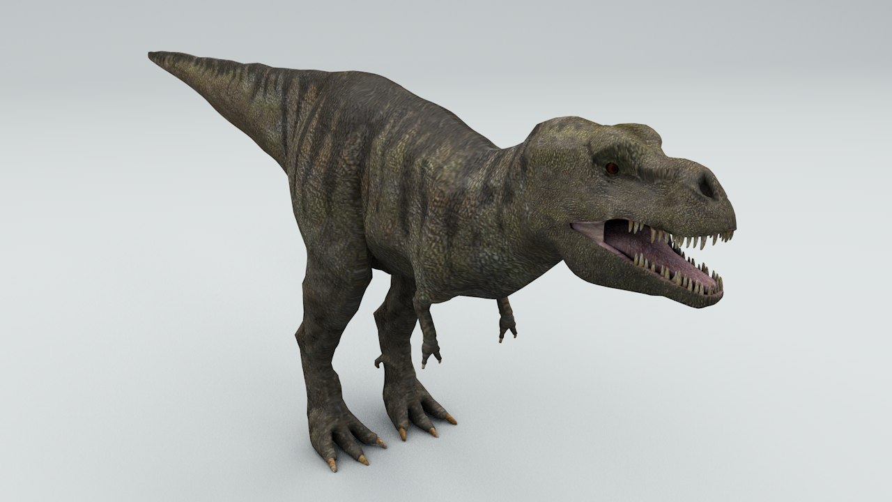 Dinosaur rigged 3D model - TurboSquid 1316232