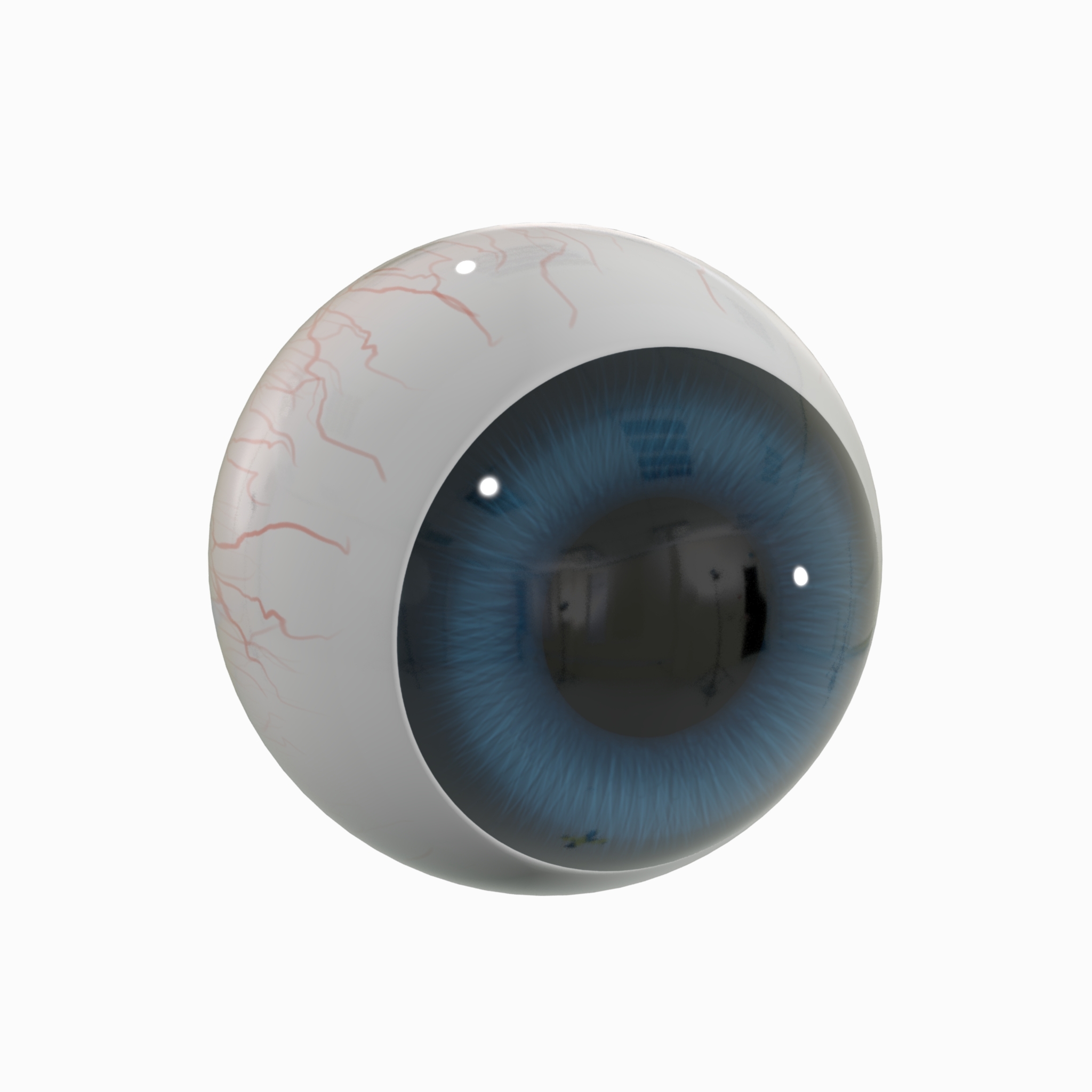 3D cartoon eye model - TurboSquid 1316240