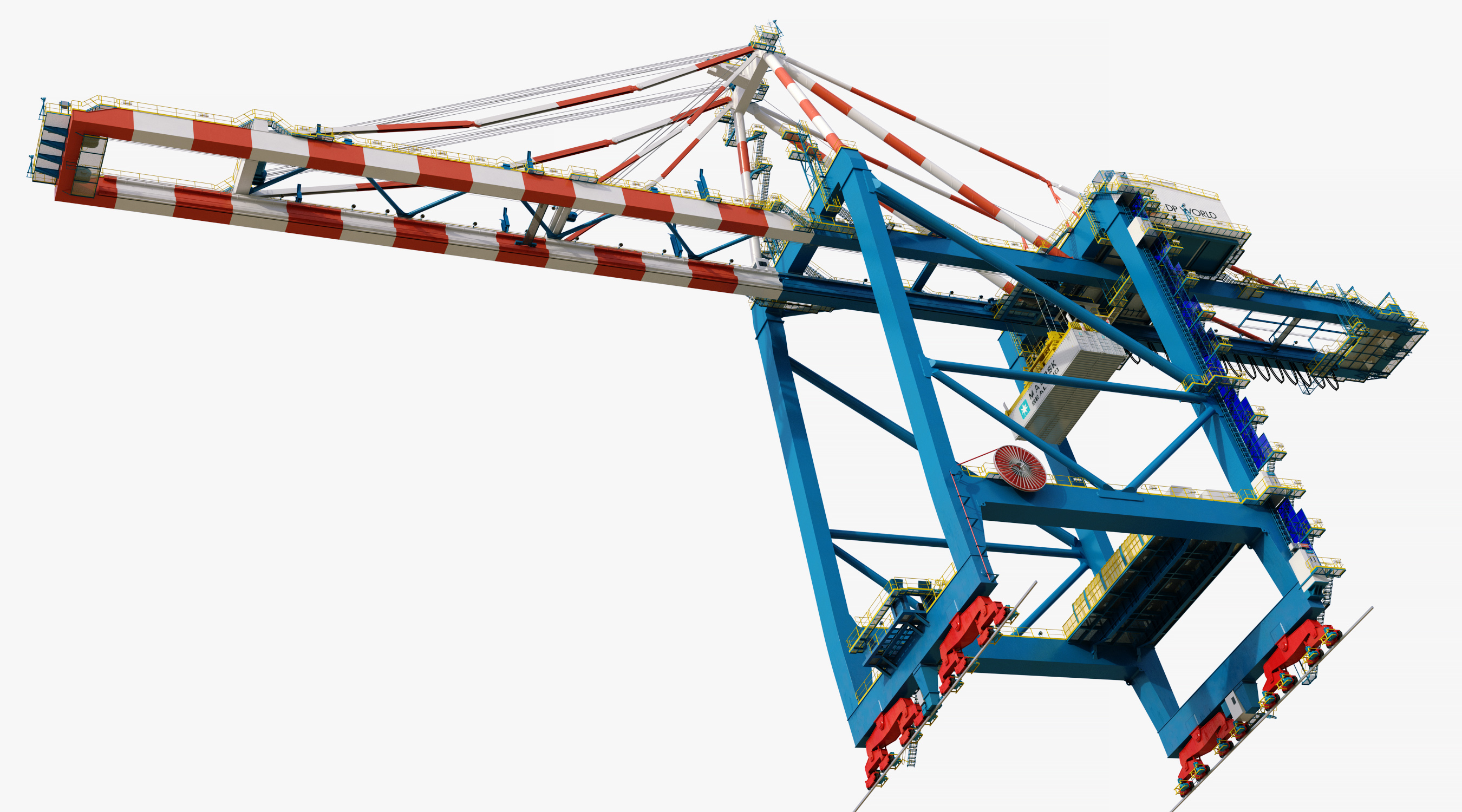 3D model sts harbor crane zpmc - TurboSquid 1316285