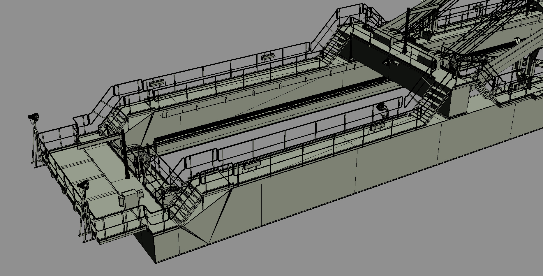3D model sts harbor crane zpmc - TurboSquid 1316285