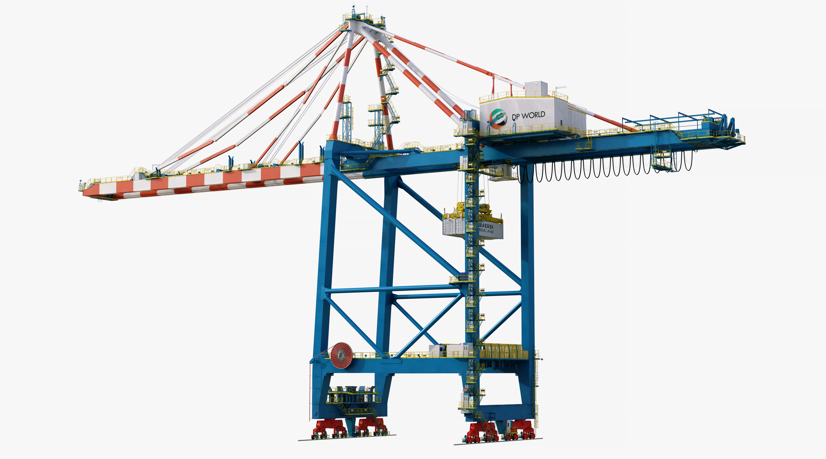 3D model sts harbor crane zpmc - TurboSquid 1316285