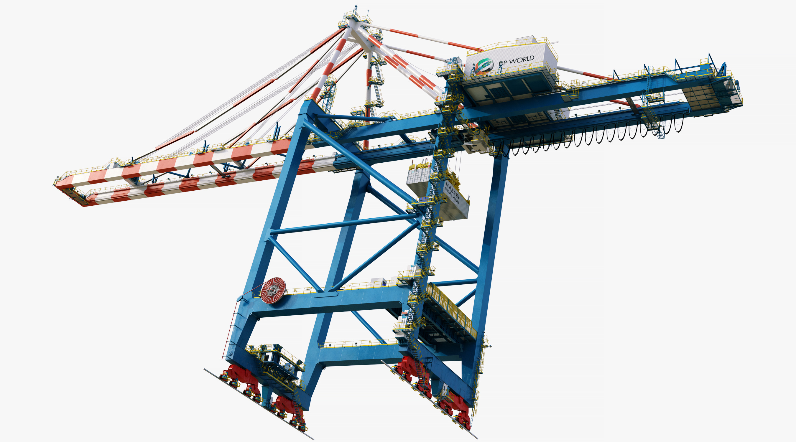 3D model sts harbor crane zpmc - TurboSquid 1316285