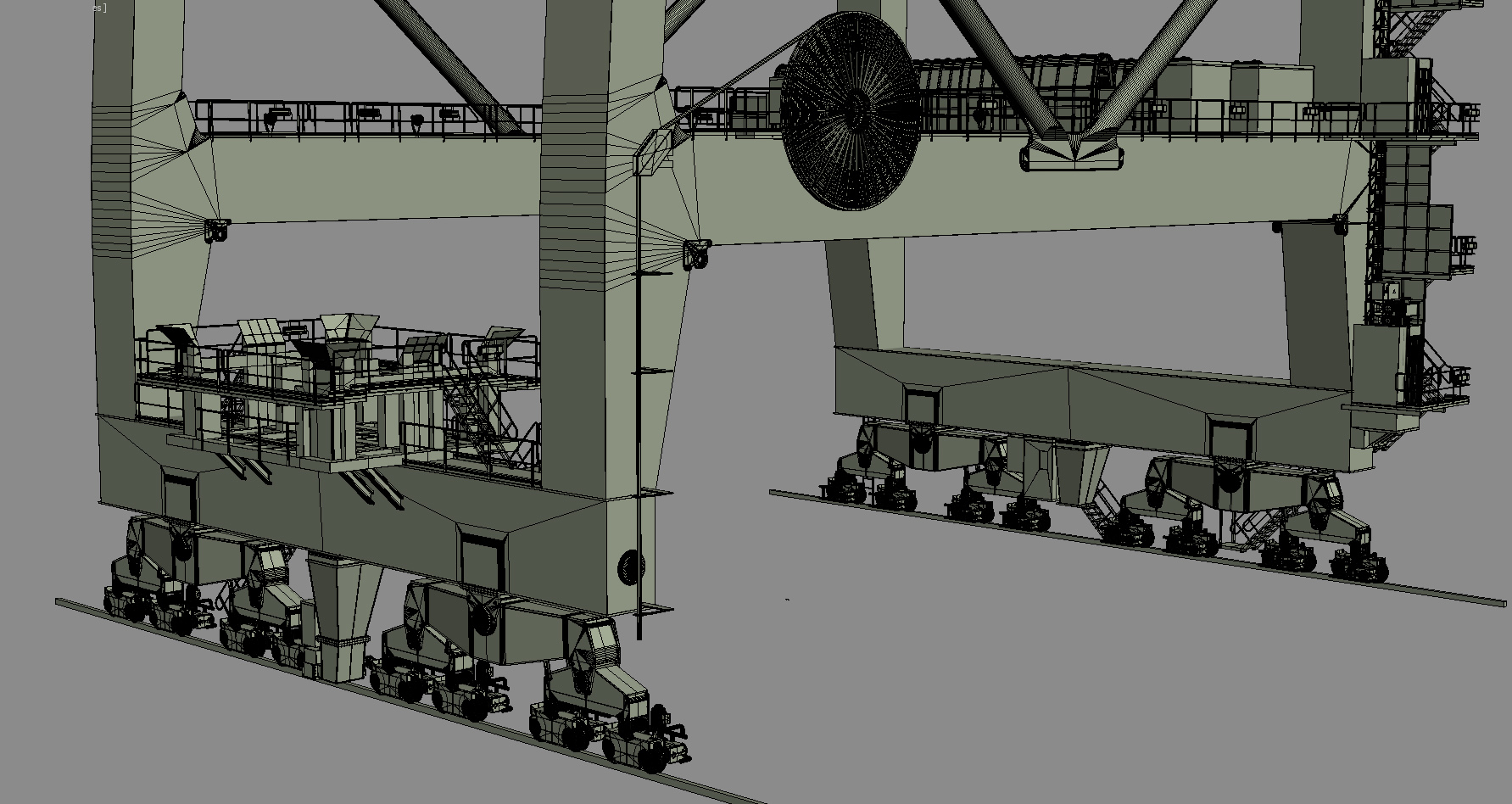 3D model sts harbor crane zpmc - TurboSquid 1316285