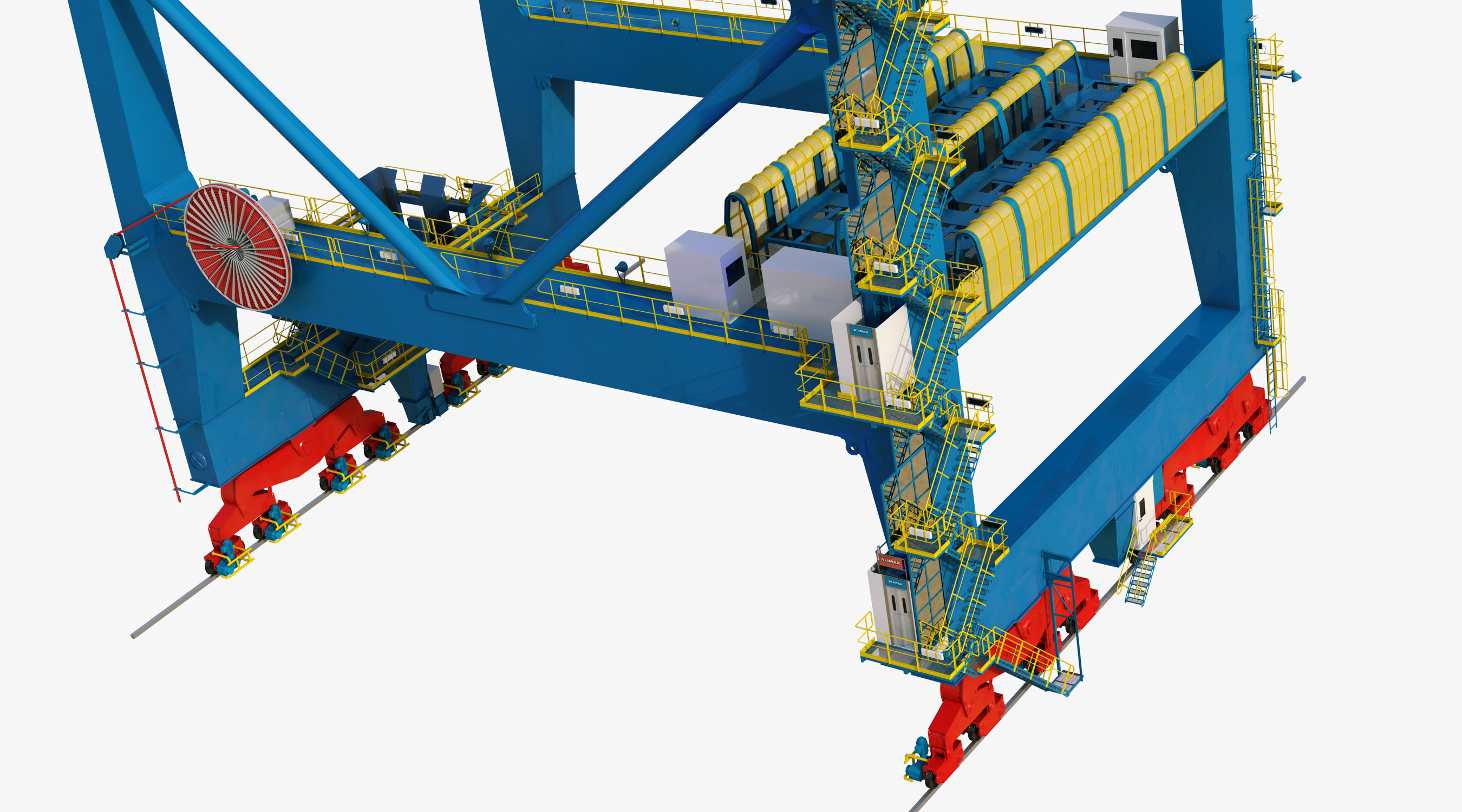 3D model sts harbor crane zpmc - TurboSquid 1316285