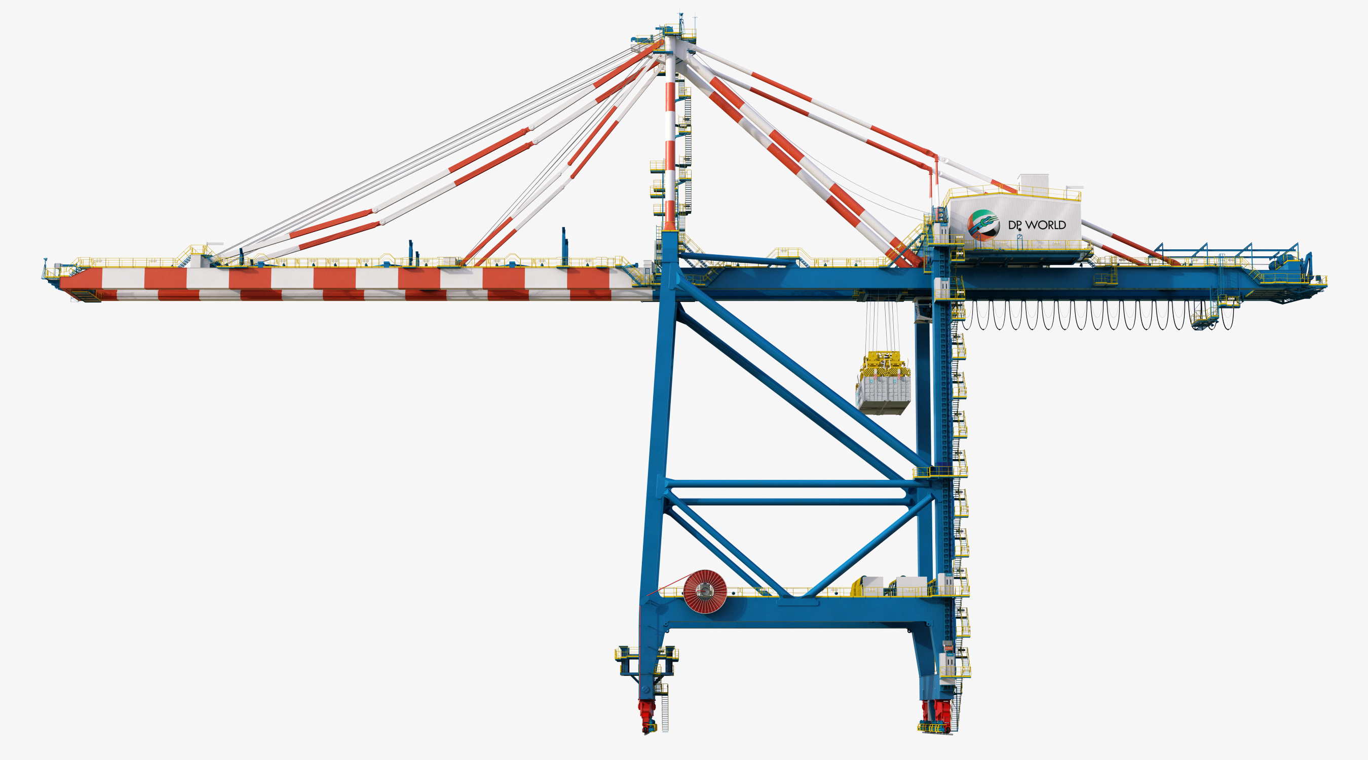3D model sts harbor crane zpmc - TurboSquid 1316285