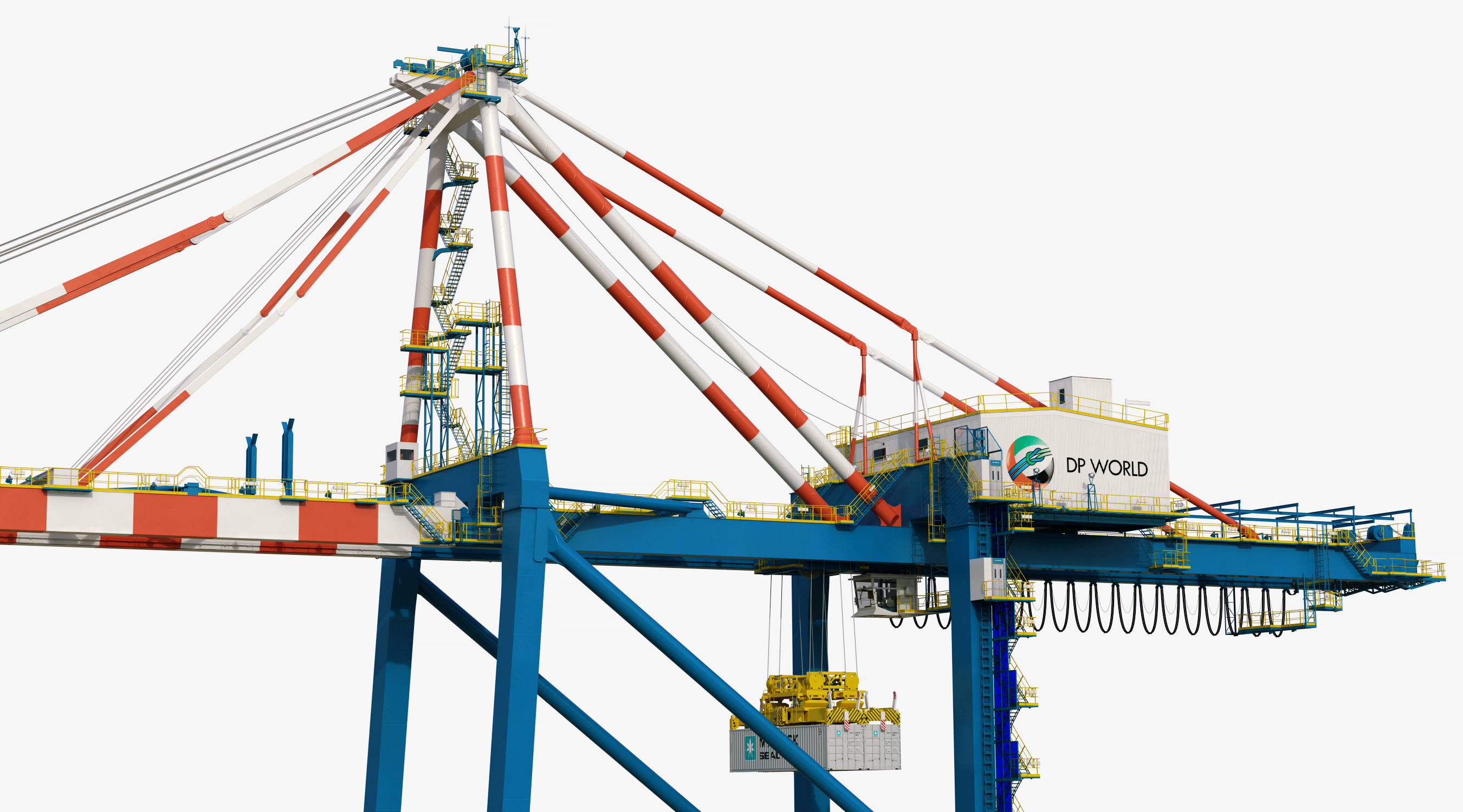 3D model sts harbor crane zpmc - TurboSquid 1316285