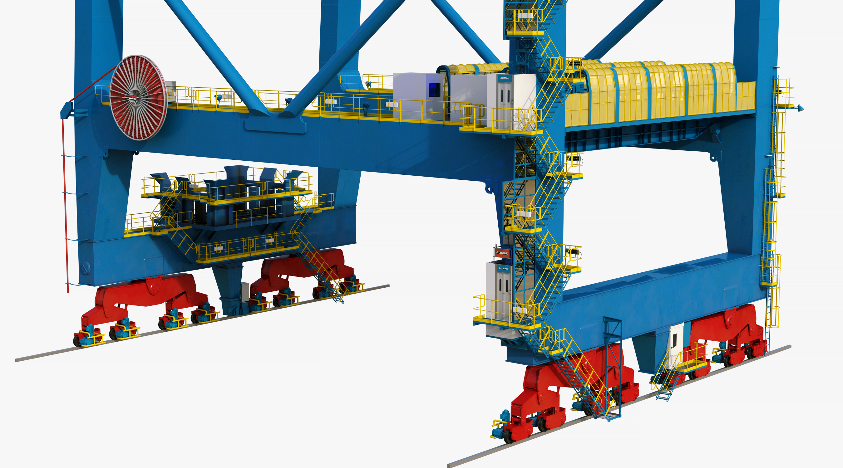3D model sts harbor crane zpmc - TurboSquid 1316285