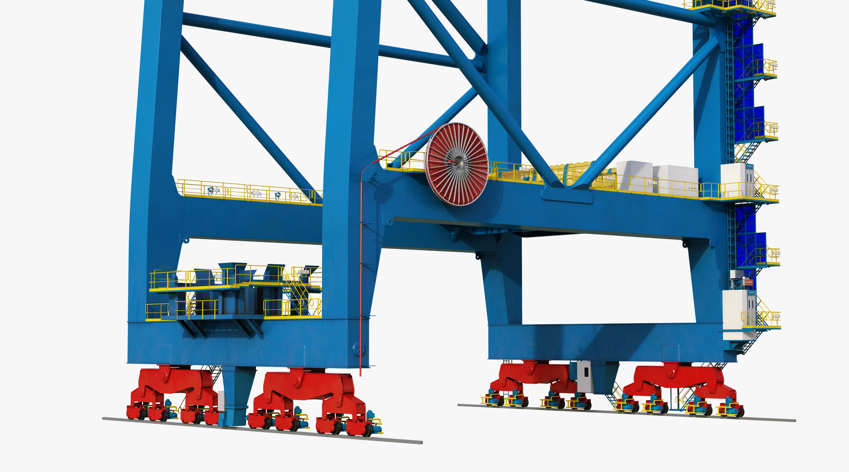3D model sts harbor crane zpmc - TurboSquid 1316285