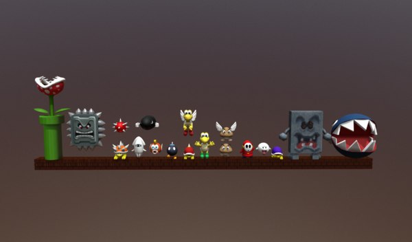 Yoshi 3D Models for Download | TurboSquid
