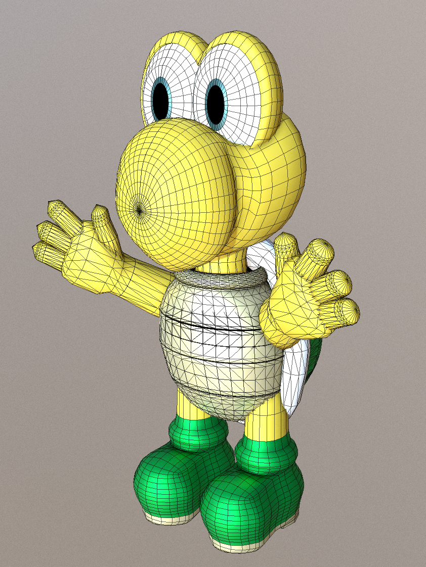 3D enemies mario model - TurboSquid 1316739