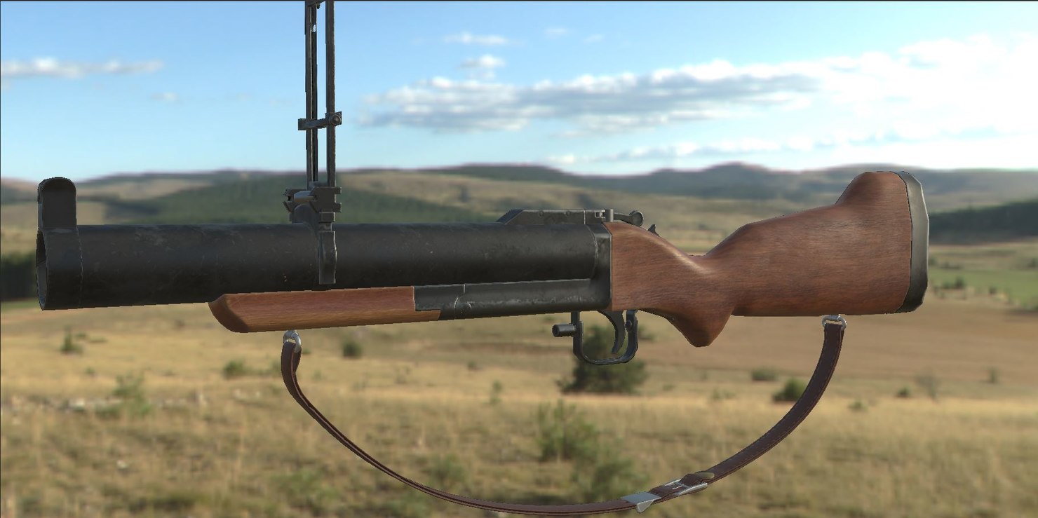 M79 grenade launcher 3D model - TurboSquid 1316832