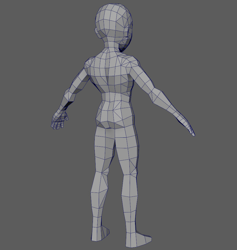 Base man 1 3D model - TurboSquid 1316965