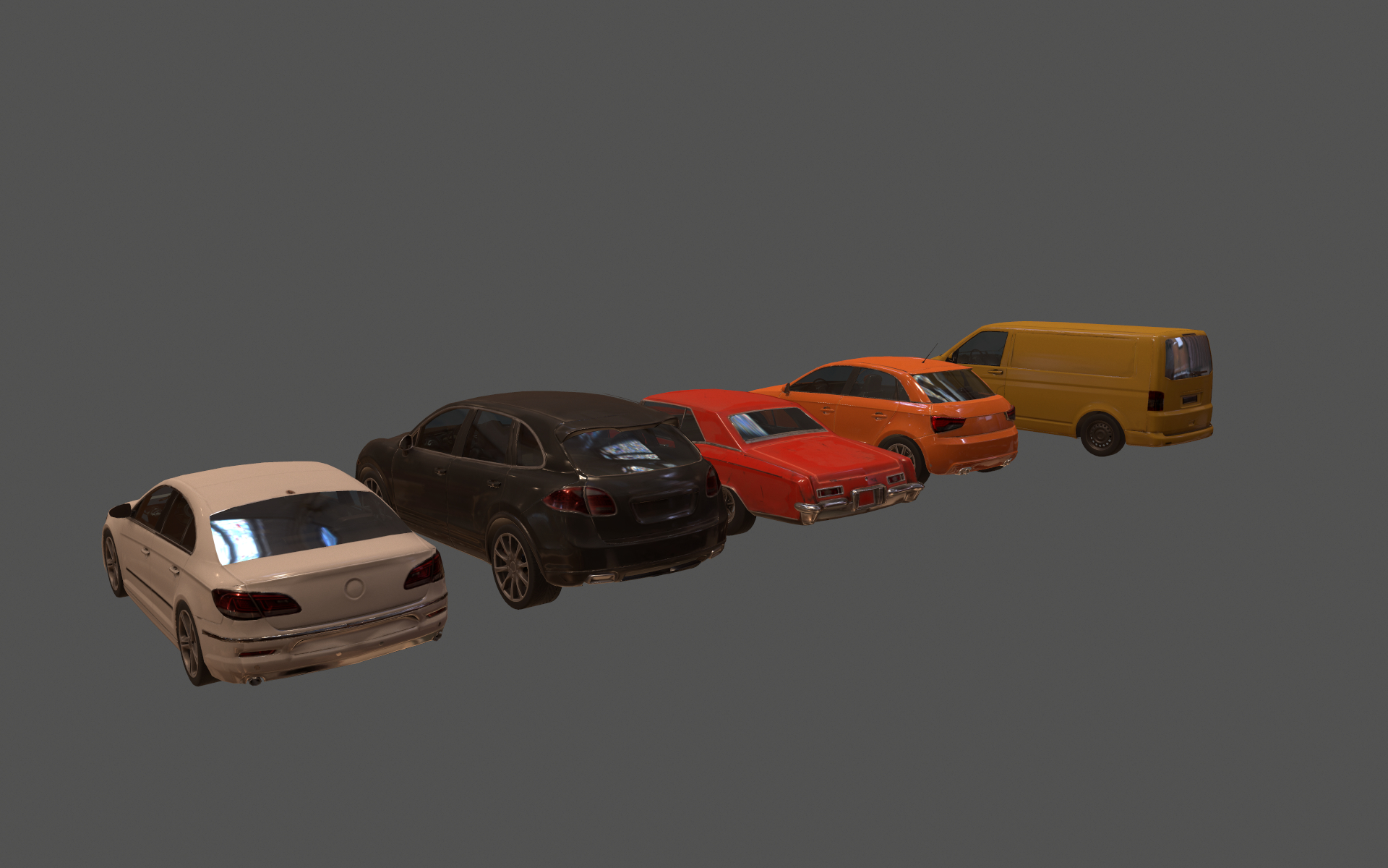 Set cars 3D - TurboSquid 1317064