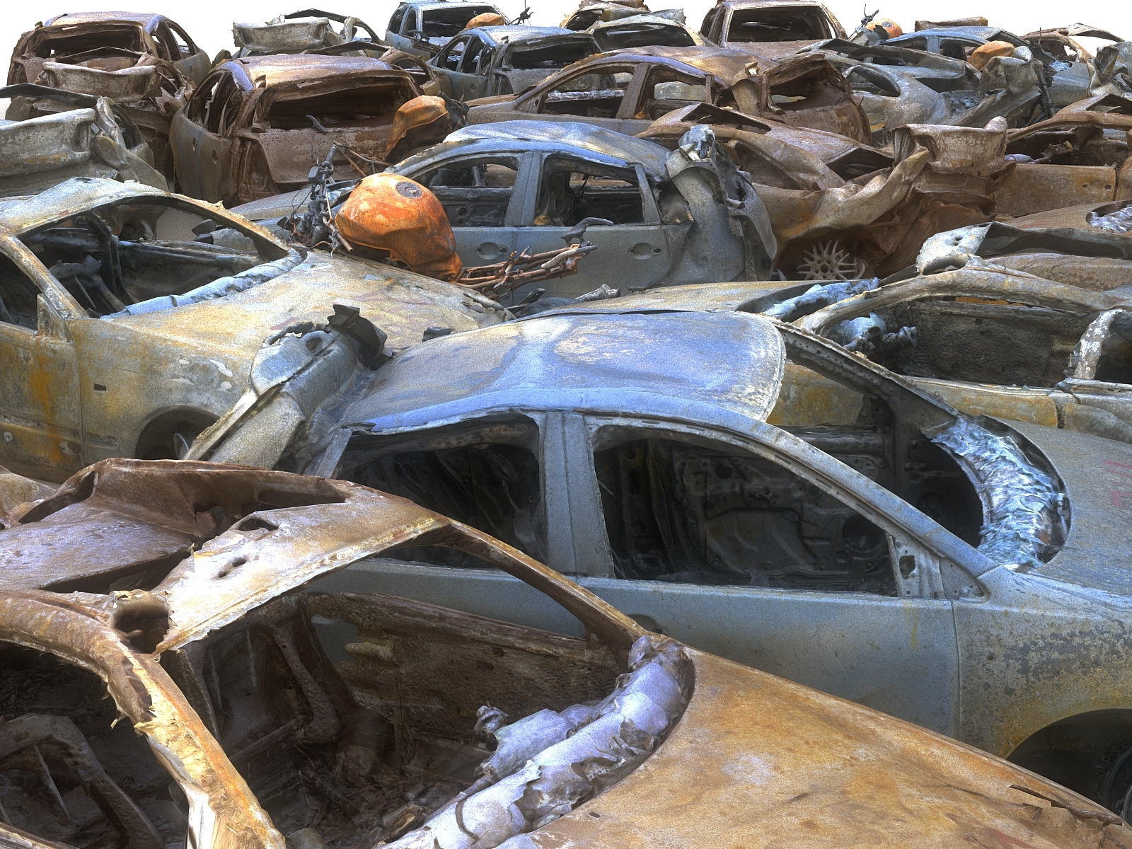 Car wreck pack 3D model - TurboSquid 1317239