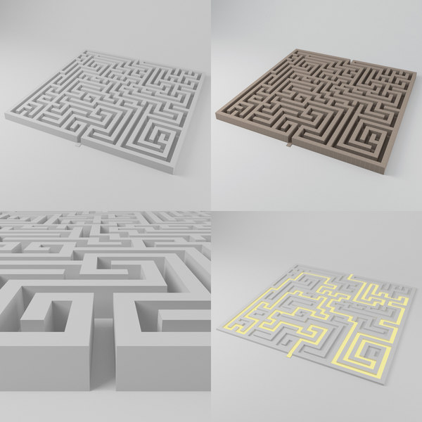 Maze 3D Models for Download | TurboSquid