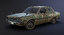 3D low-poly rusty toyota corolla - TurboSquid 1317488