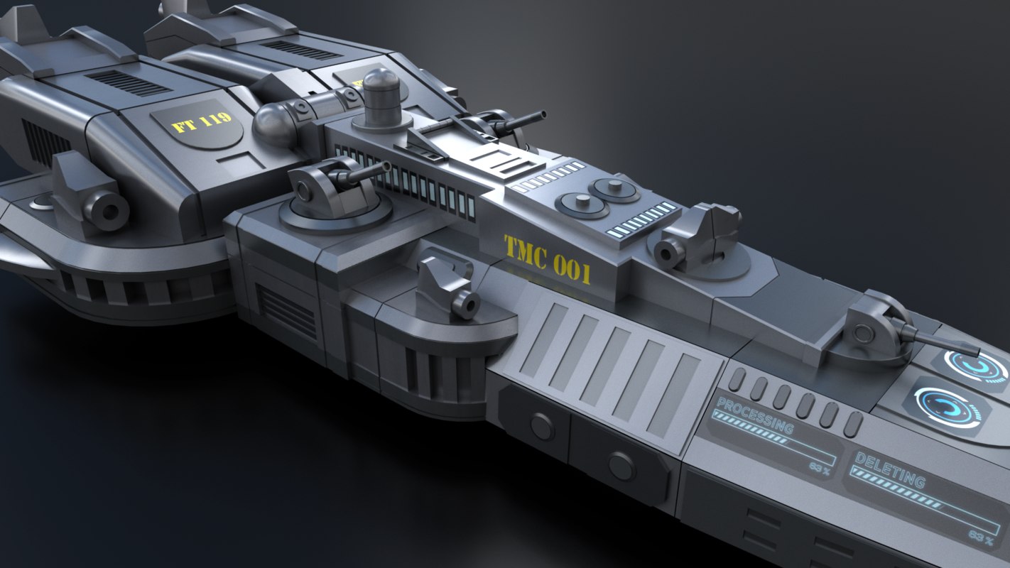 Free 3d Spaceship Models Turbosquid