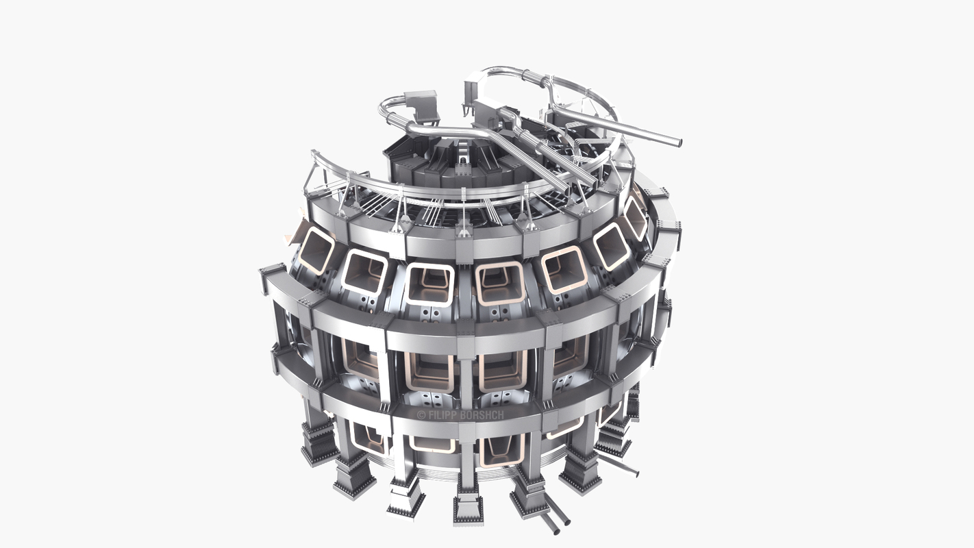 Iter reactor fusion model - TurboSquid 1317588