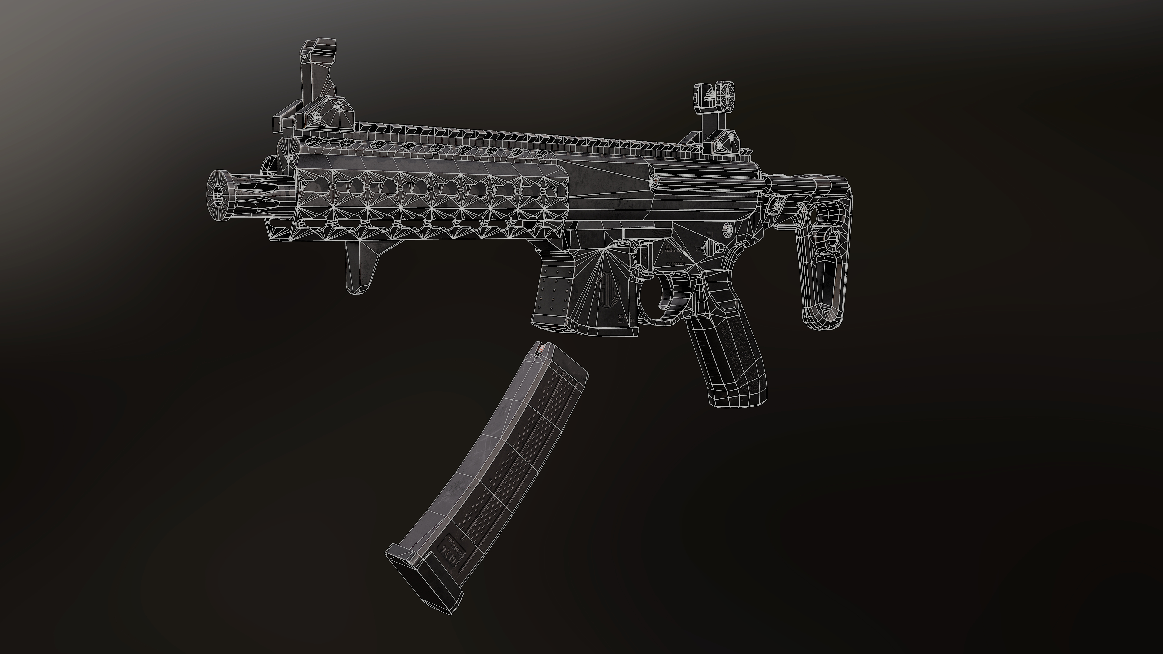 Sig mpx 3D model - TurboSquid 1317832