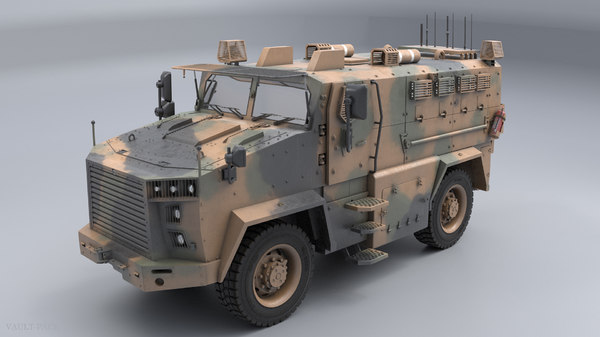 MRAP 3D Models for Download | TurboSquid