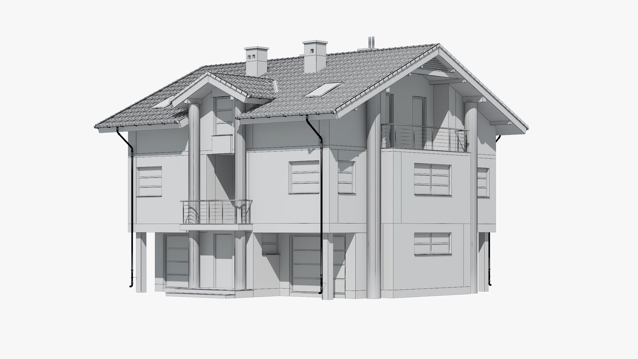 3D cottage - TurboSquid 1317878