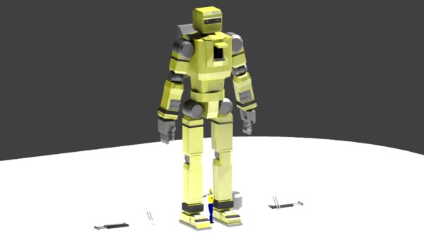Free mech construction 3D model - TurboSquid 1318078