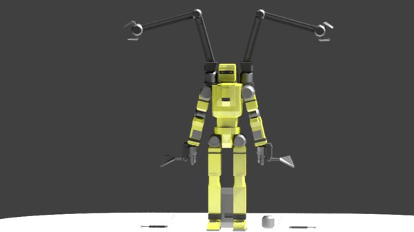 Free Robot Blender Models for Download | TurboSquid