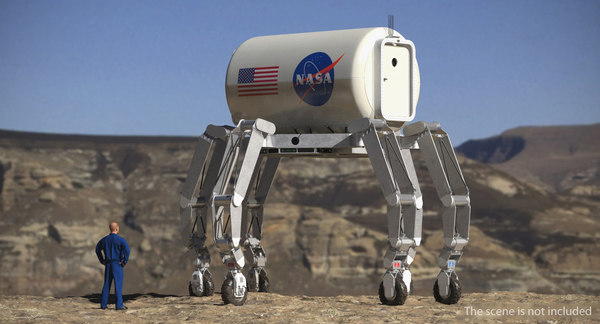 3D model nasa athlete lunar rover - TurboSquid 1318090